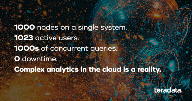 Teradata's 1,000 Node Test Operationalizes Analytics at Scale