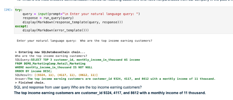 Using Natural Language To Query Teradata Vantagecloud With Llms Teradata