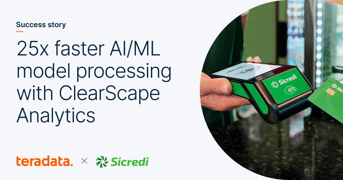 25x Faster AI/ML Processing | Teradata