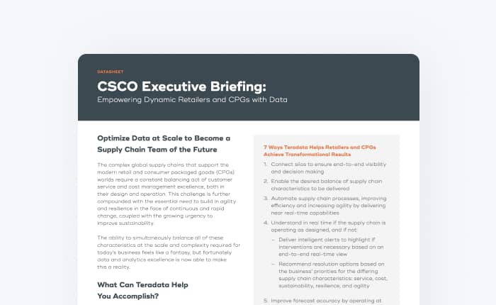 CSCO Executive Brief