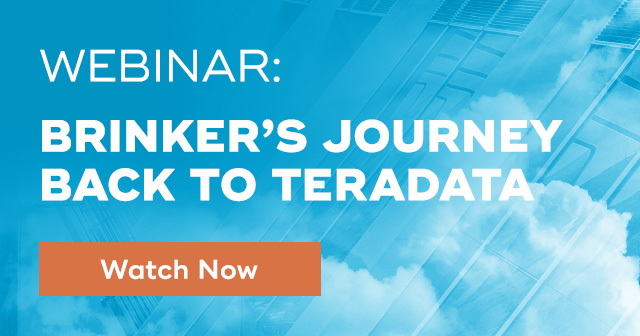 Brinker International’s Journey Back to Teradata