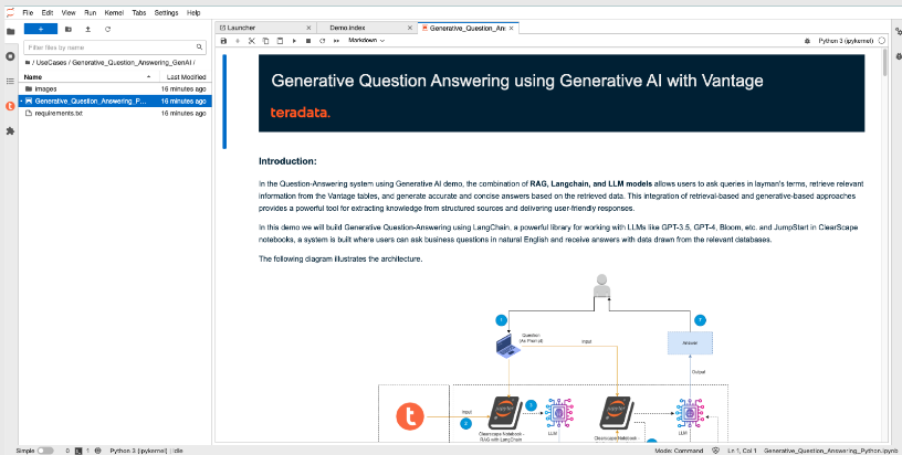 Using Natural Language To Query Teradata Vantagecloud With Llms Teradata